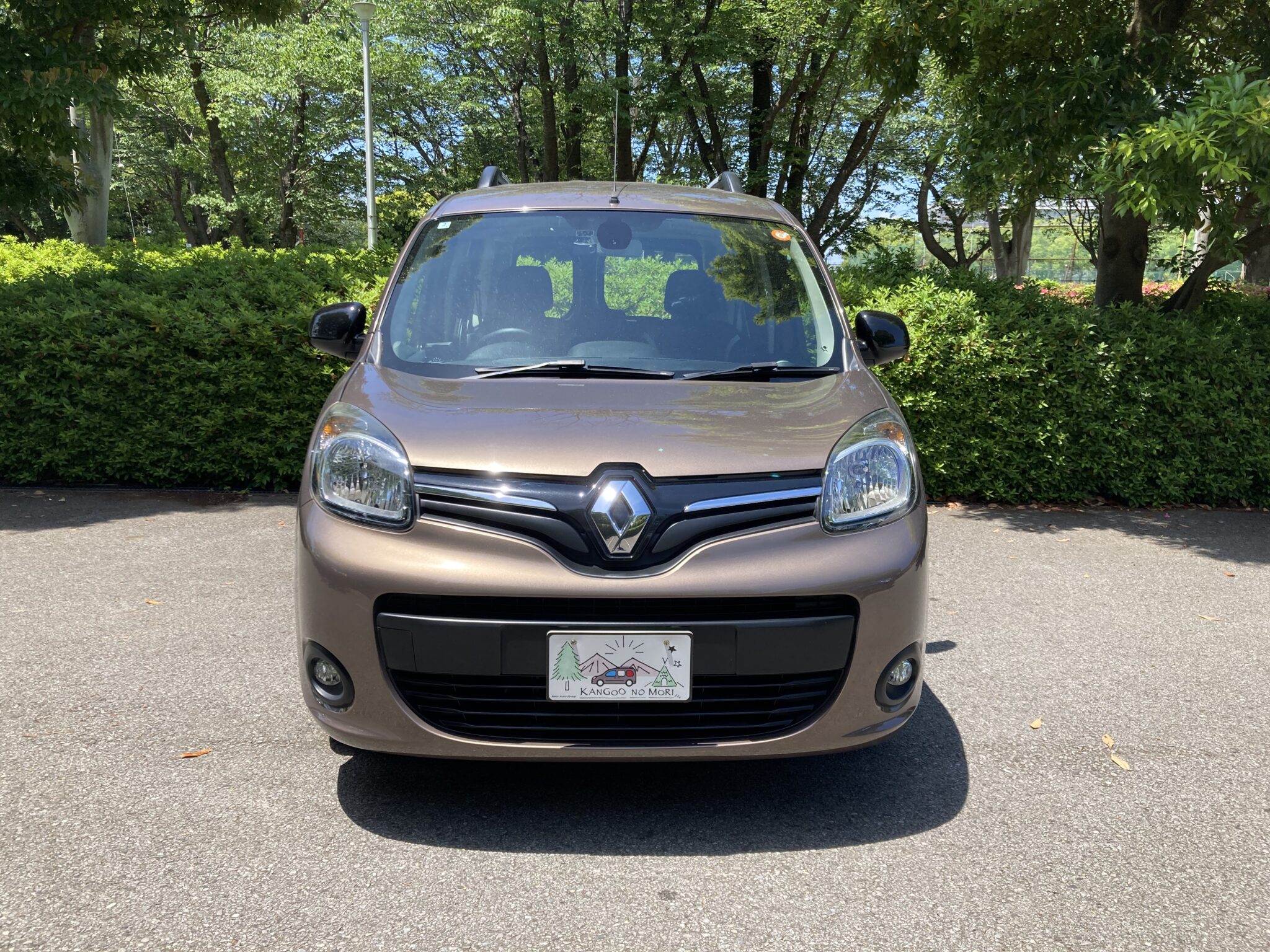 RENAULT KANGOO Phase2 ZEN 1.6L 4AT model 【Marron Chocolat M】 ワンオナ ディーラー点検整備記録簿 マルチルーフレール ...